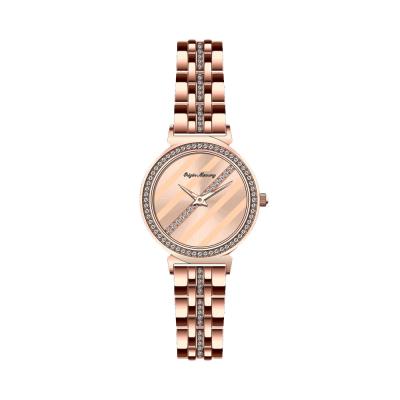Cina Orologio su misura del quarzo di acciaio inossidabile dell'OEM 32mm con il cristallo di rocca in vendita