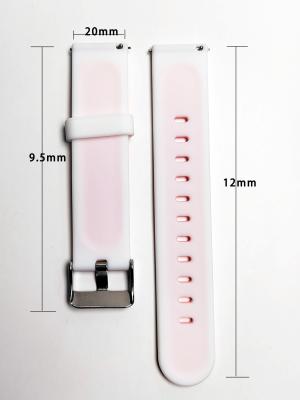 Cina piccolo cinturino di orologio regolabile di 29colors 20mm con il fermaglio di acciaio inossidabile in vendita
