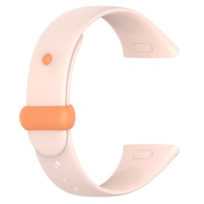 Cina cinturino di orologio portatile rosso del silicone di Smart della sostituzione del cinturino di orologio del fermaglio della colla dell'orologio 3-Soft del riso di 28mm in vendita