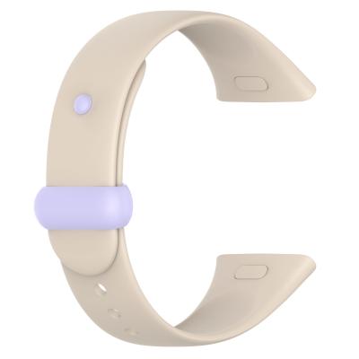 Cina cinturino di orologio portatile rosso del silicone di Smart della sostituzione del cinturino di orologio del fermaglio della colla dell'orologio 3-Soft del riso di 28mm in vendita