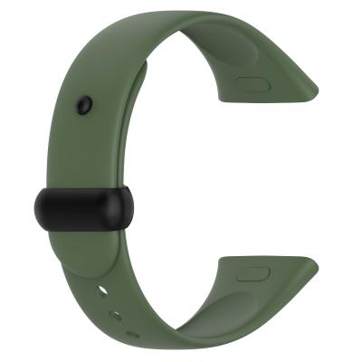 Cina cinturino di orologio portatile rosso del silicone di Smart della sostituzione del cinturino di orologio del fermaglio della colla dell'orologio 3-Soft del riso di 28mm in vendita