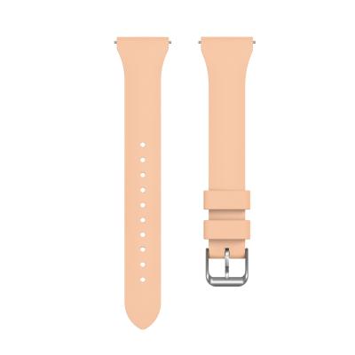 Cina SS Needle Buckle 20mm Multi Color Silicone Watch Strap For Quick Release And Earbuds in vendita