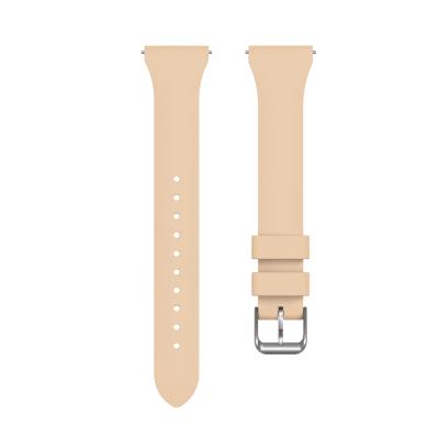 Cina SS Needle Buckle 20mm Multi Color Silicone Watch Strap For Quick Release And Earbuds in vendita