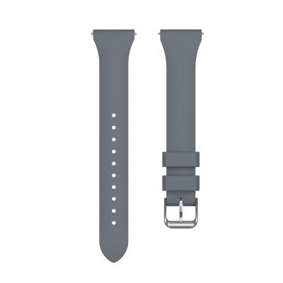 Cina SS Needle Buckle 20mm Multi Color Silicone Watch Strap For Quick Release And Earbuds in vendita