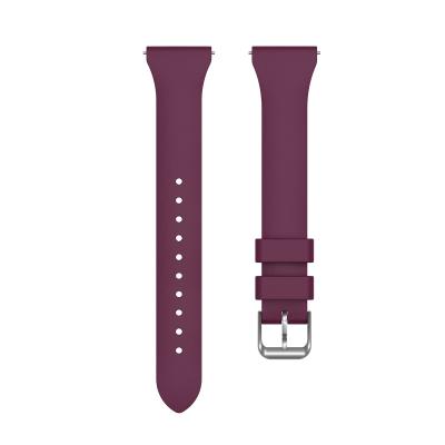Cina SS Needle Buckle 20mm Multi Color Silicone Watch Strap For Quick Release And Earbuds in vendita