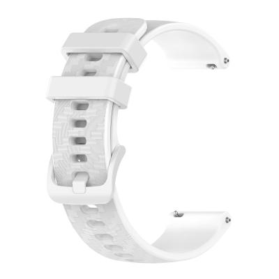 Cina 20mm / 22mm Switch Ear Carbon Fiber Watch Strap Customizable Colors in vendita