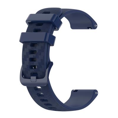 Cina 20mm / 22mm Switch Ear Carbon Fiber Watch Strap Customizable Colors in vendita