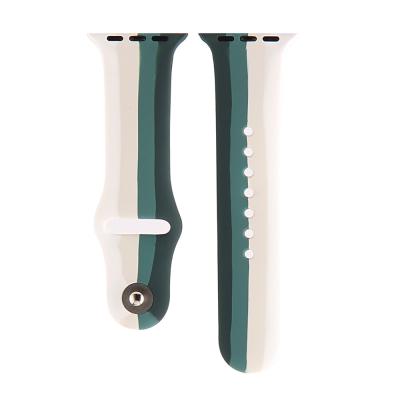 Cina 38mm / 40mm Four Color Silicone Watch Strap Replacement Portable in vendita