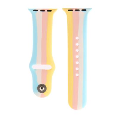 Cina 38mm / 40mm Four Color Silicone Watch Strap Replacement Portable in vendita