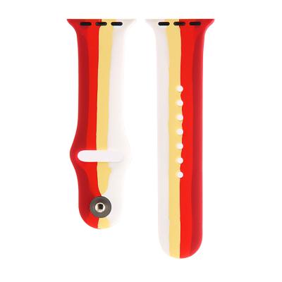 Cina 38mm / 40mm Four Color Silicone Watch Strap Replacement Portable in vendita