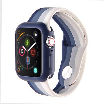 Cina 38mm / 40mm Four Color Silicone Watch Strap Replacement Portable in vendita