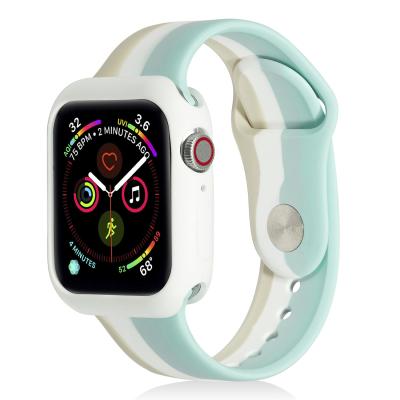 Cina 38mm / 40mm Four Color Silicone Watch Strap Replacement Portable in vendita