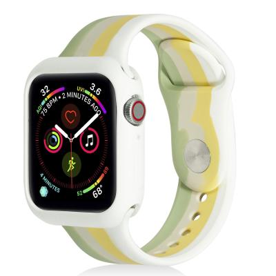 Cina 38mm / 40mm Four Color Silicone Watch Strap Replacement Portable in vendita