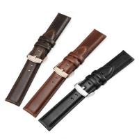 China 24mm Genuine Leather Watch Strap for sale