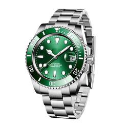 Cina Operatore subacqueo di lusso meccanico automatico 20mm luminoso Automatic Watch dell'orologio 5ATM in vendita