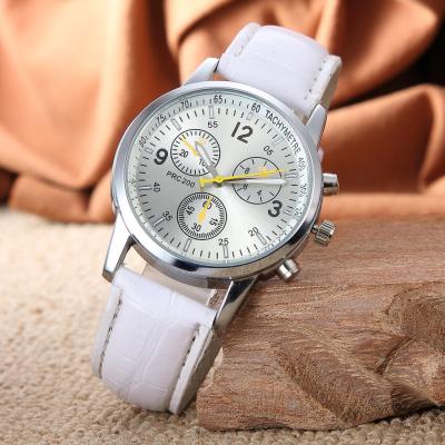 Cina cronografo resistente dell'acqua di Antivari dell'orologio 3 della cinghia di cuoio di 9mm in vendita