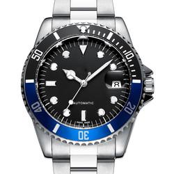 Cina 22mm Sapphire Male Quartz Wrist Watch con il quadrante acceso girano il ODM dell'incastonatura in vendita