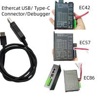 China ZEROONE Ethercat Stepper Motor Driver Modbus serial communication Type-C Adapter Connector Debugger for sale