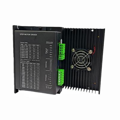 China P860A DM860A Stepper Motor Driver with 8.4A Peak Current DC(24-110V) AC(18-80V) Voltage Range and 51200ppr Microstepping for Nema34 Motors for sale
