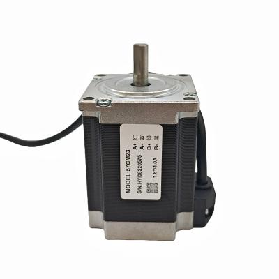 China 57CM23 NEMA 23 Stepper Motor with 2.3Nm Holding Torque 4A Rated Current and 57mm Frame Size for Industrial Automation for sale