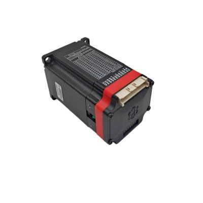 China Integrated stepper motor driver SY57STH76-5004B open-loop 2-phase 57mm stepper motor with 8mm slotted shaft for sale
