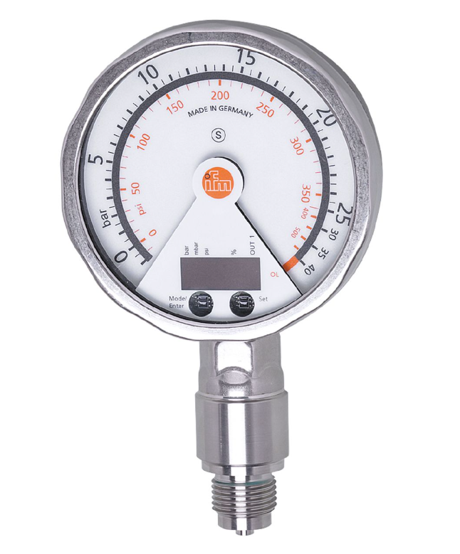 PG2453 IFM Pressure Sensor with Analog Display
