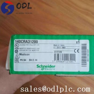 China Electric Schneider Module 140CRA31200 Schneider Quantum RIO Ethernet IP Adapter for sale