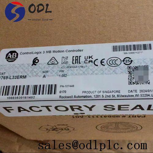 Quality Allen Bradley 1769-L33ERM PLC Controller 2MB Memory No Embedded I/O for sale