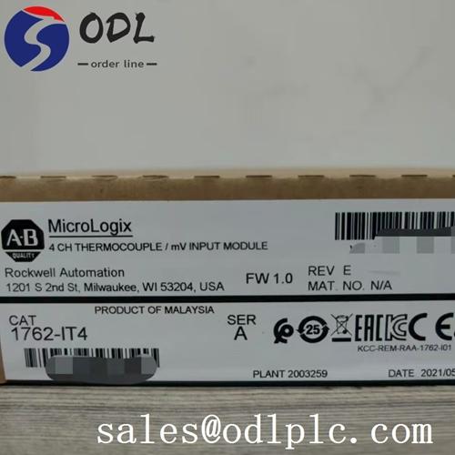 Quality Allen Bradley 1762-IT4 MicroLogix 1200 RTD/TC Input Module for sale