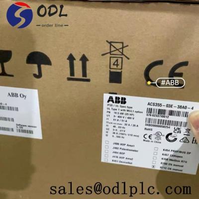 China 480VAC ABB PLC Module Efficient Control 3 Phase ACS355-03E-38A0-4 ABB IP20 for sale