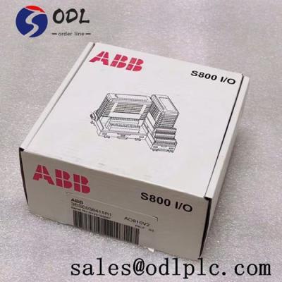 China 8 Channel ABB PLC Module Analog Output AO810V2 3BSE038415R1 ABB For Industrial Control for sale