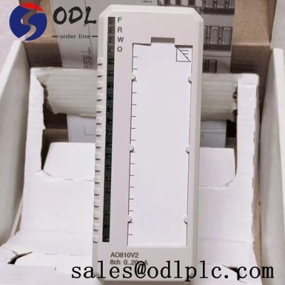China 8 Channel ABB PLC Module Analog Output AO810V2 3BSE038415R1 ABB For Industrial Control for sale