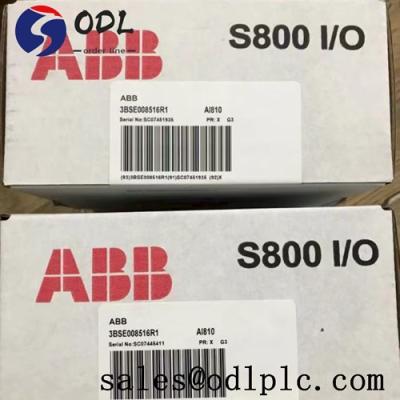 China ABB PLC Module 3BSE008516R1 AI810 ABB Has 8 Channels 30V DC Single Ended Unipolar Inputs for sale