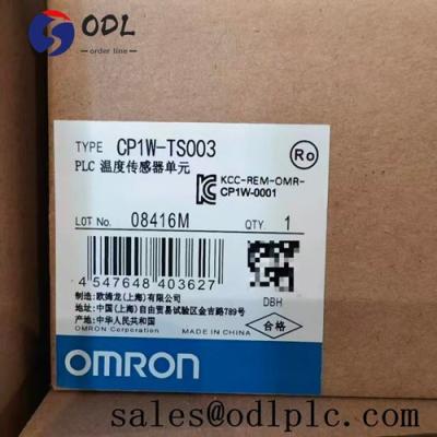 China CP1W-TS003 Omron PLC I/O expansion unit, 4 x thermocouple inputs type J, K or 2 x type J, K and 2 x analog inputs for sale
