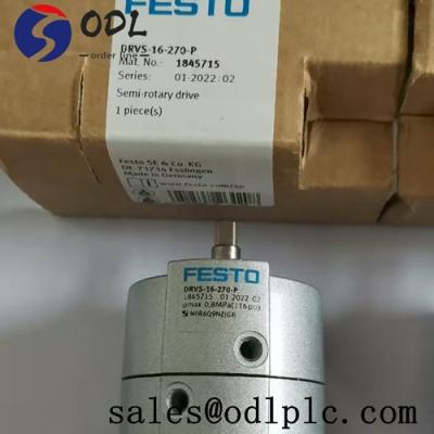 China DRVS-16-270-P 1845715 Festo DRVS Series Double Action Pneumatic Rotary Actuator, 270° Rotary Angle, 16mm Bore for sale