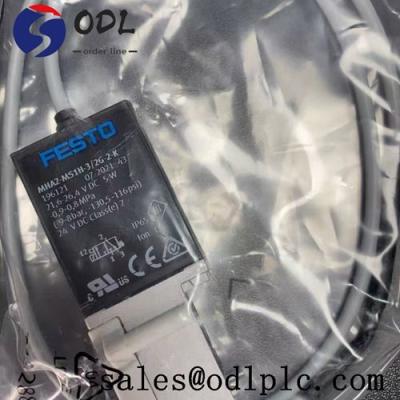 China 100L/min Festo MHA2-MS1H-3/2G-2-K 196121 Solenoid Valve Cable Connection for sale