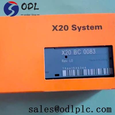 China X20 BC 0083  B & R X20 bus controller, 1 POWERLINK interface, integrated 2-port hub, 2x RJ45 for sale