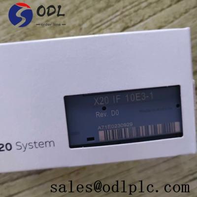 China X20 IF 10E3 1 B & R interface module X20 IF 10E3-1 X20IF10E3-1 X20 System for sale