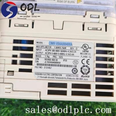 China CIMR-VB4A0004BBA Yaskawa AC Drive V1000 Compact Vector Control Drive  for sale