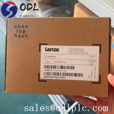 China E82ZAFSC001 Lenze I/O Module, Coated, Inverter, Standard I/O, Series 8200 for sale
