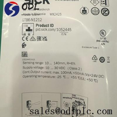 China GTB6-N1212 SICK MINIATURE PHOTOELECTRIC SENSORS,Proximity, BGS, 140mm, 1052445 for sale