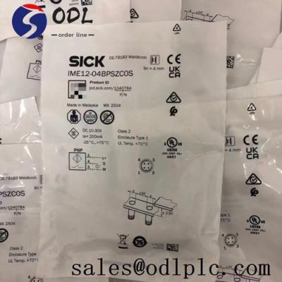 China IME12-04BPSZCOS Sick PLC Inductive proximity sensor, cylindrical, 4mm, PNP-NO, 10-30VDC, 200mA, M12 flush, IP67 for sale