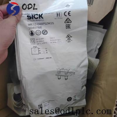 China IME12-04BPSZW2S Sick PLC Inductive proximity sensor cable with connector M8, 3-pin, 0.3 NPN, rectangular, 5.67mm for sale