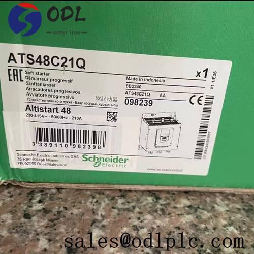 Quality ATS48C21Q Schneider Soft Starter For Asynchronous Motor - ATS48 - 195 A - 230. for sale