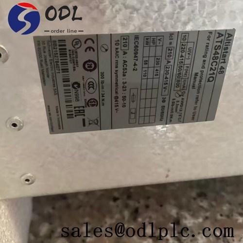 Quality ATS48C21Q Schneider Soft Starter For Asynchronous Motor - ATS48 - 195 A - 230. for sale