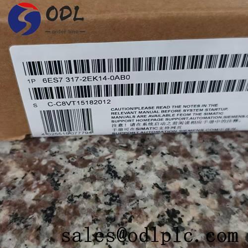 Quality 6ES7 317-2EK14-0AB0 SIMATIC S7-300 CPU 317-2 PN/DP Central Processing Unit for sale