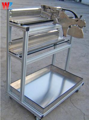 China Roll Container SMT Feeder Carts Four Wheel SAMSUNG SM SMT Feeder Rack for sale