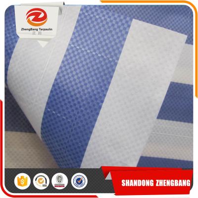 China waterproof plastic woven mesh fabric PE tarpaulin boat cover for sale