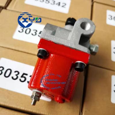Cina Valvola di intercettazione del combustibile della colonna 3035342 dell'elettrovalvola a solenoide della pompa di olio di CCEC Cummins K19 singola 12V in vendita