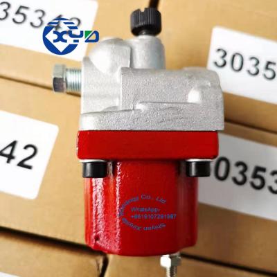 Cina Valvola di intercettazione del combustibile della colonna 3035342 dell'elettrovalvola a solenoide della pompa di olio di CCEC Cummins K19 singola 12V in vendita